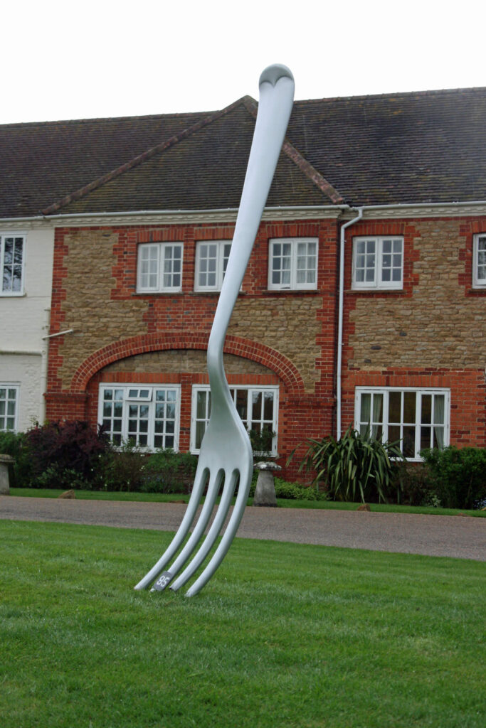 Fork monumental sculpture surreal sculpture idiosyncratic sculpture ...