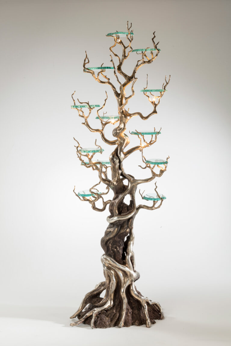 Family-tree-bronze-&-silver-family-tree-sculpture-with-internal ...